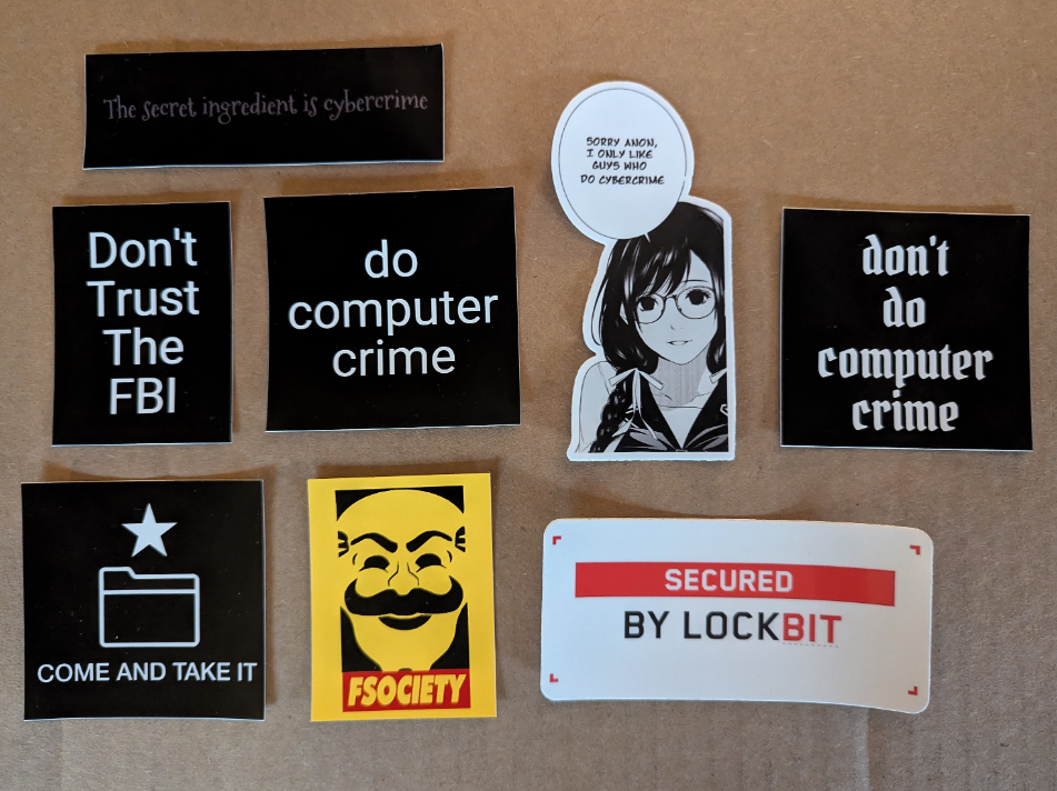 Cybersecurity & Hacking Stickers